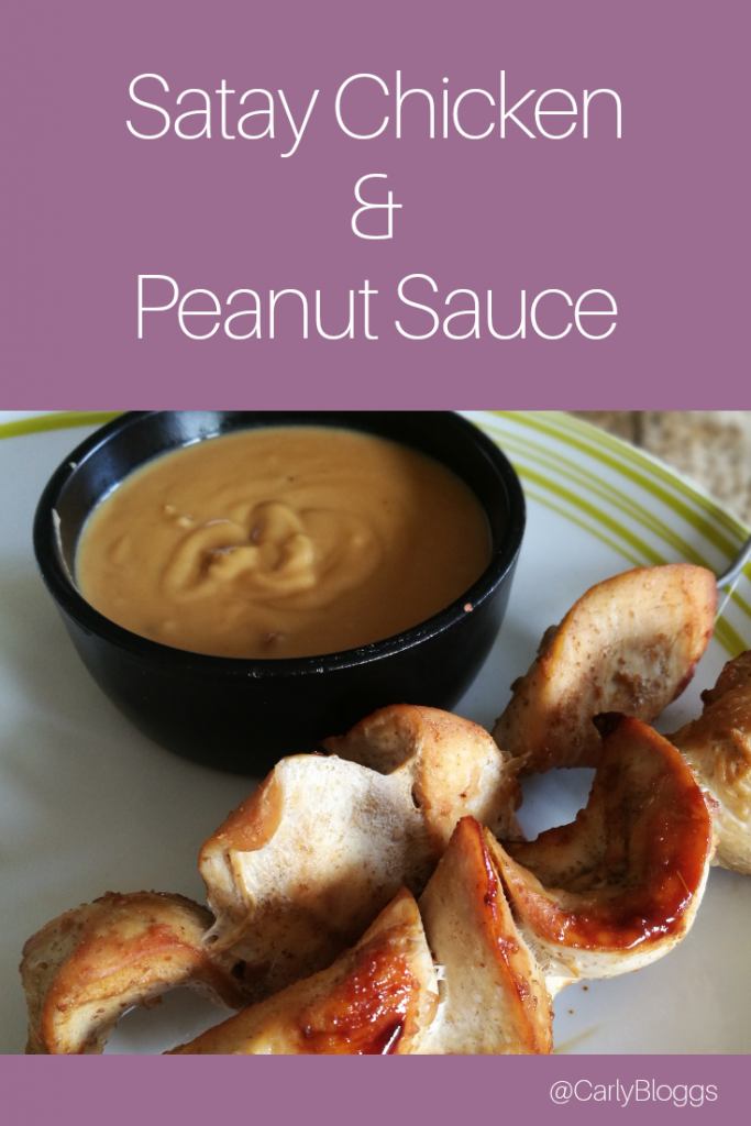 Chinese Fakeaway Satay Chicken With Peanut Sauce - Carly Bloggs